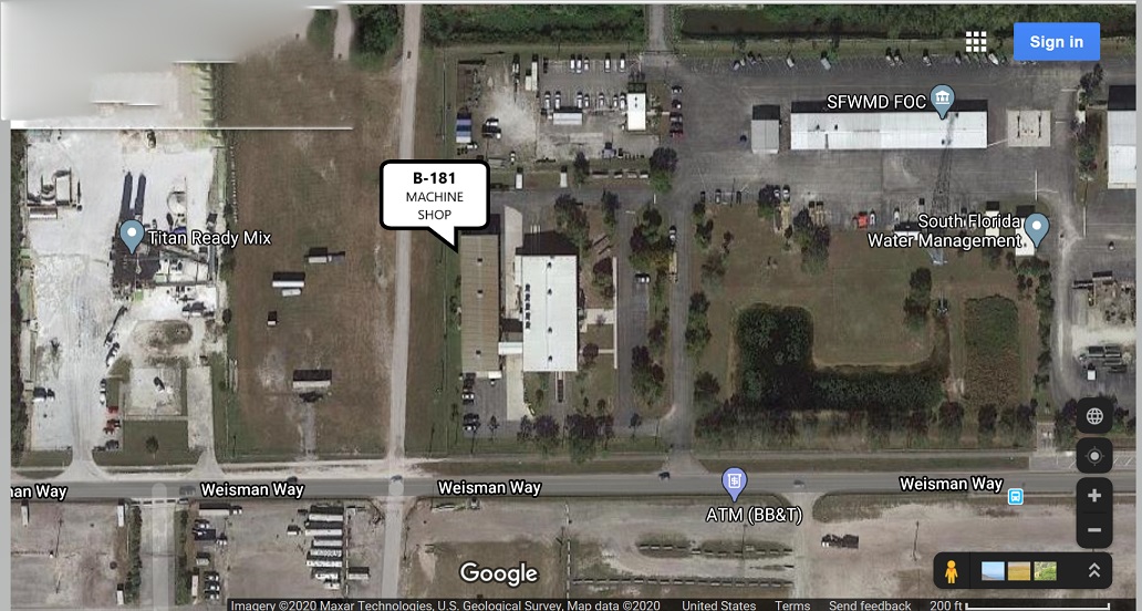 101262 B181 Called Out Location Map | South Florida Water Management ...