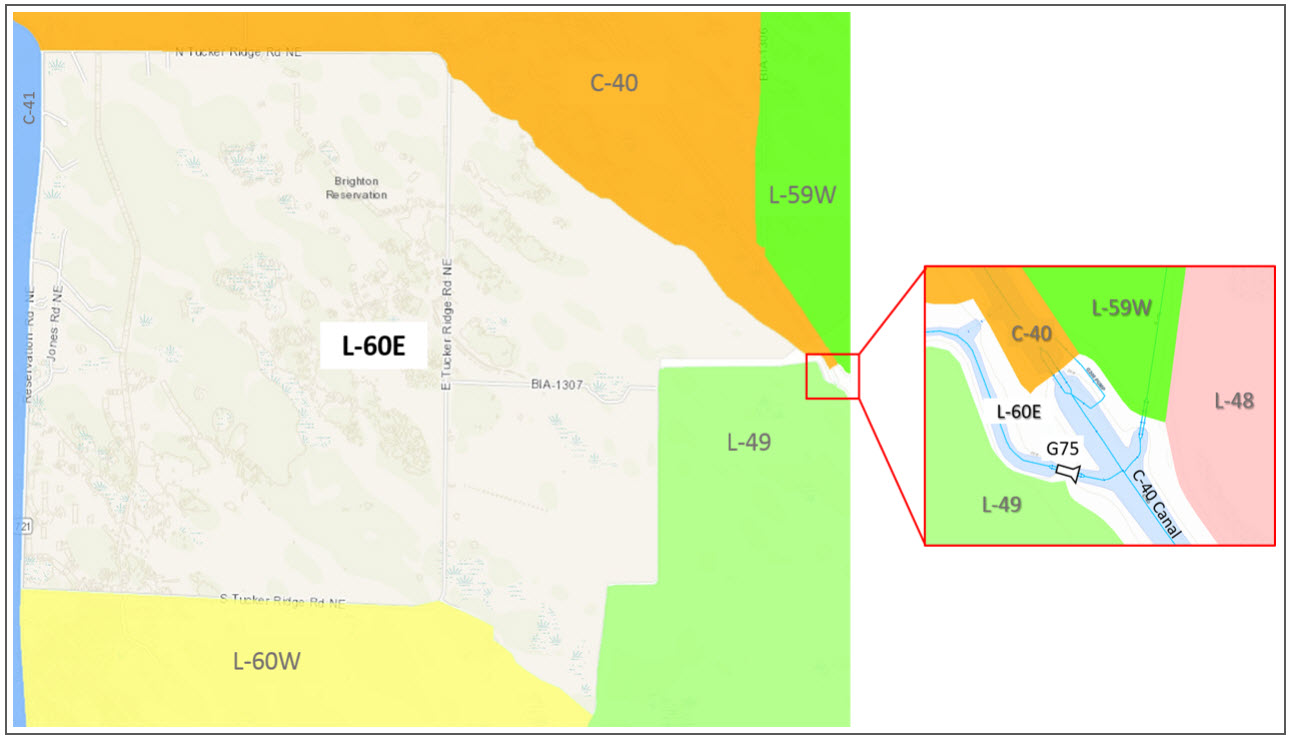 lowpp ip l60e map | South Florida Water Management District