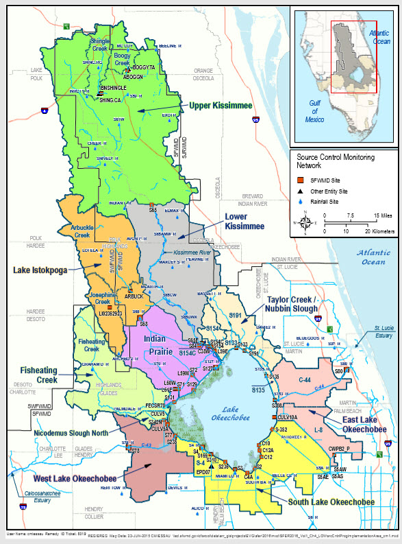 lowpp watshed map | South Florida Water Management District