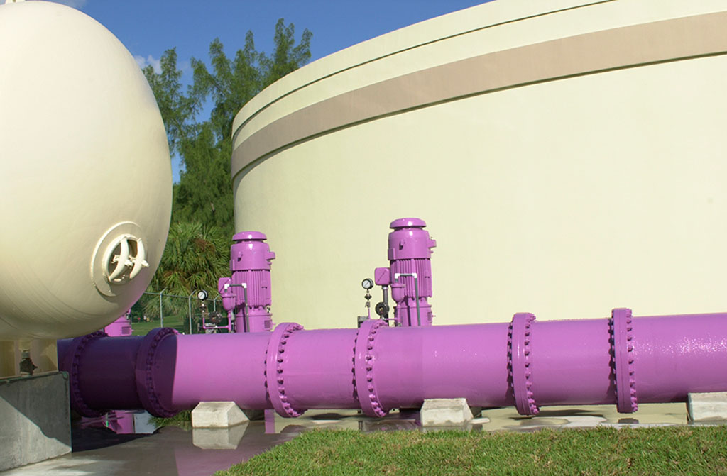 Purple Reigns During Water Reuse Week (Photo) | South Florida Water ...