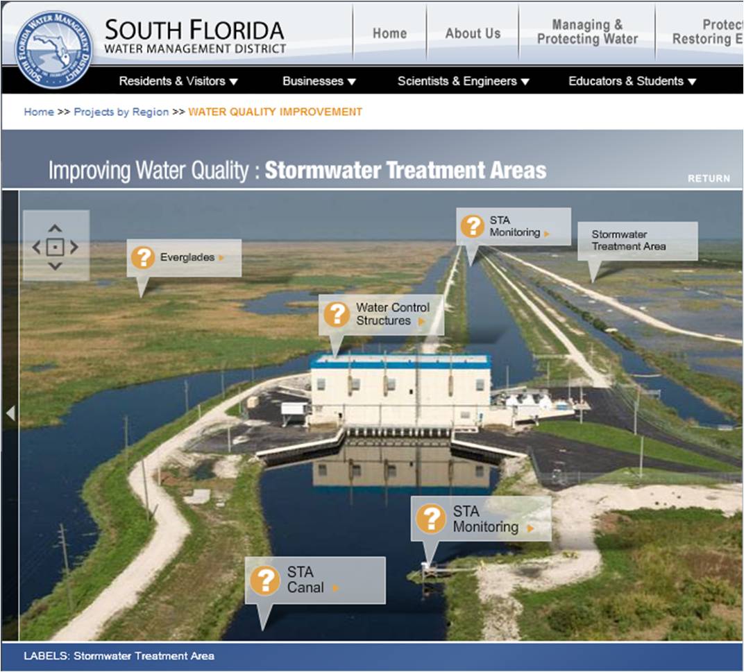 SFWMD Website Opens Visitors? Eyes to Science (Image) | South Florida ...